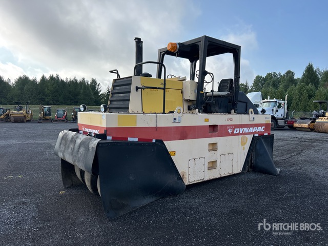 Dynapac CP221 7 Wheel Compactador de Ruedas | Ritchie Bros. Auctioneers