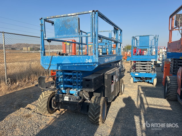 2014 Genie GS-3369 RT Dual Fuel Scissor Lift | Ritchie Bros. Auctioneers