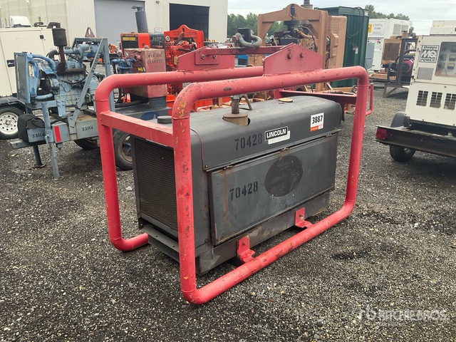 2019 Lincoln SA-250-D3.152 250 A Skid-Mounted Engine Driven Welder ...