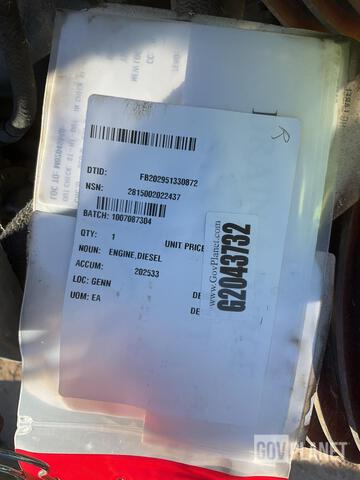 Surplus Cat 1693 Turbo Diesel Engine in Yermo, California, United ...