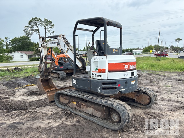 2018 Bobcat E45 Mini Excavator in Panama City, Florida, United States ...