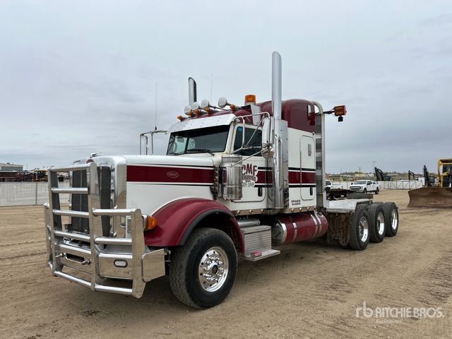 2019 Peterbilt 367 8x6 Heavy Haul Tri/A Sleeper Truck Tractor | Ritchie ...