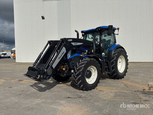 2021 New Holland T6.145 Dynamic Command 4x4 Tracteur Agricole 4WD ...