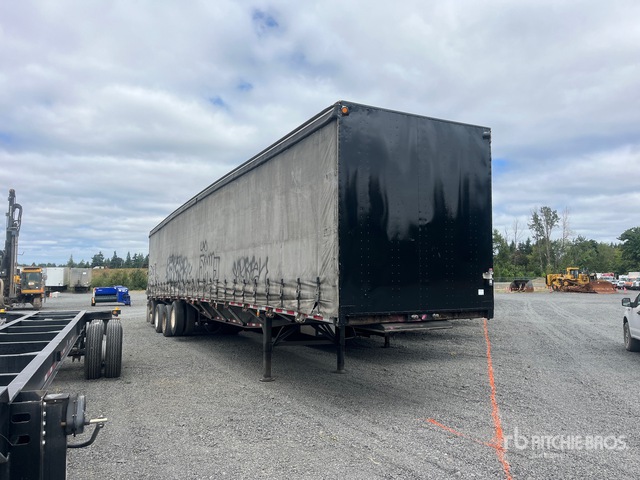 1998 Western Trailer 53 ft Quad/A Curtain Side Trailer | Ritchie Bros ...