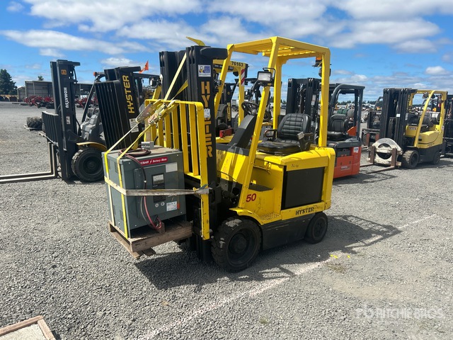 2022 Hyster E50XM 4950 lb Chariot Élévateur Électrique | Ritchie Bros ...