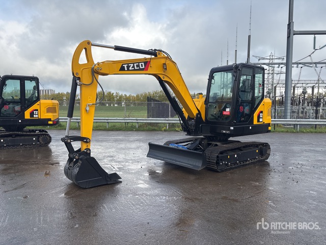 2024 TZCO TZ60 Mini Excavator (Unused) | Ritchie Bros. Auctioneers
