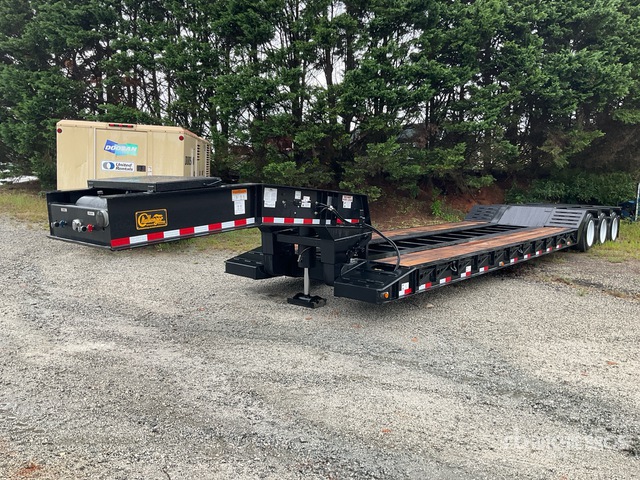 2025 Witzco RG-52 Tri/A Removable Gooseneck Lowboy Trailer | Ritchie Bros. Auctioneers