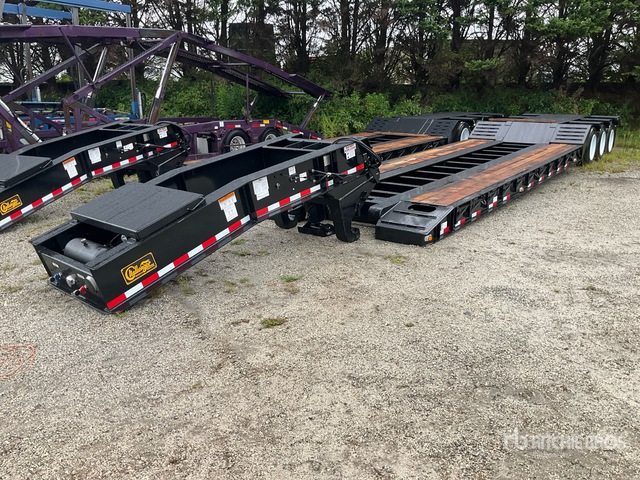 2025 Witzco RG-52 Tri/A Removable Gooseneck Lowboy Trailer | Ritchie Bros. Auctioneers