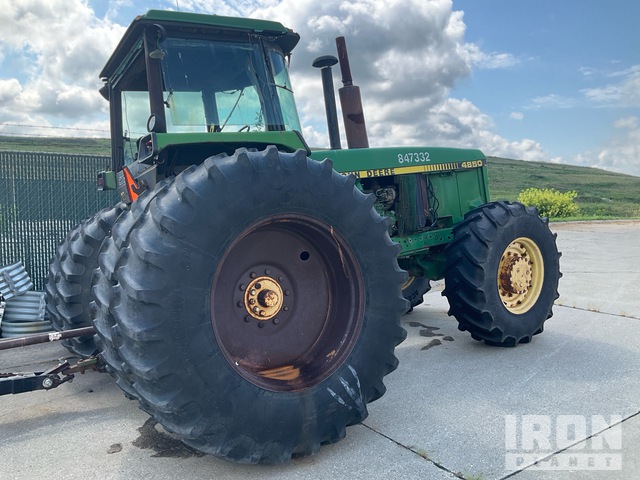 John Deere 4850 4WD Tractor (Inoperable) in Mitchellville, Iowa, United ...
