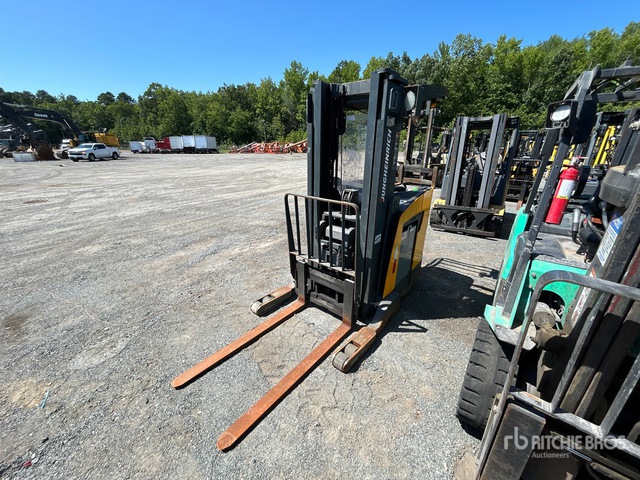 2015 Jungheinrich ETR340 4000 lb Reach Truck | Ritchie Bros. Auctioneers