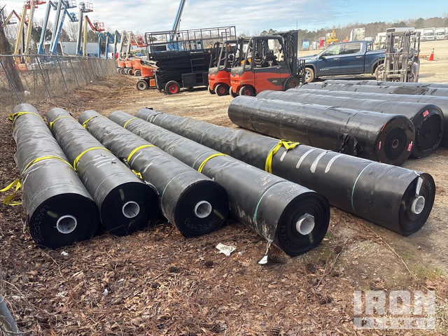 Quantity of (5) SKAPS HD-40S x 880 ft HDPE Geomembrane (Unused) in ...
