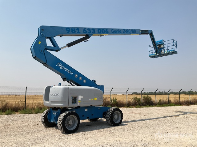 2007 Genie Z80/60 4WD Diesel Nacelle articulée | Ritchie Bros. Auctioneers