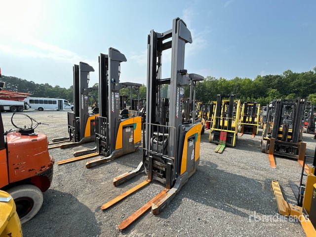 2018 Jungheinrich ETR235 3500 lb Reach Truck | Ritchie Bros. Auctioneers
