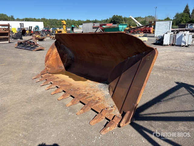 Cat 144 in Q/C Hydraulic Side Dump Wheel Loader Bucket - Fits 966G ...