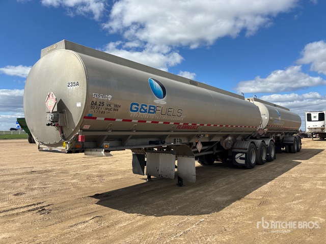 2007 Advance 9378 gal Super B-Train Lead Tanker Trailer | Ritchie Bros ...