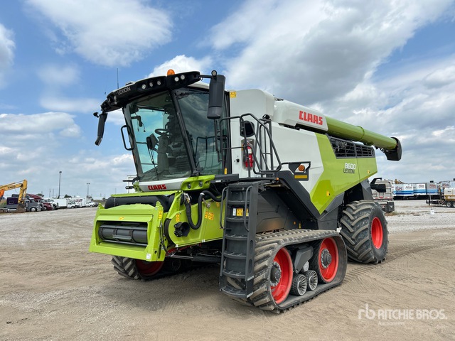 2023 Claas Lexion 8600 Terra Trac 4x4 Combine Harvester | Ritchie Bros ...