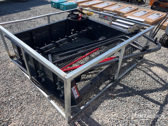 2025 Landhonor RBP-13-72W Skid Steer Round Bale Processor 6x6 (Unused ...