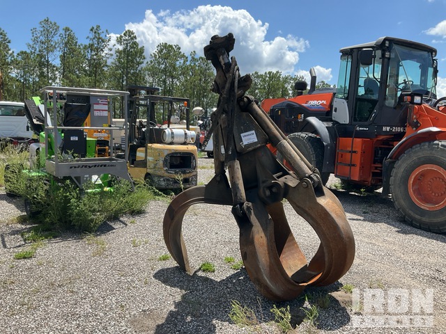 Fuchs-Terex HDMS Rotating 5 Tine Rotating Orange Peel Demolition Grapple in Davenport, Florida ...