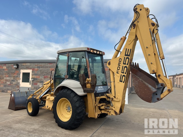 1998 Ford/New Holland 555E 4x2 Backhoe Loader in Clinton, Oklahoma ...
