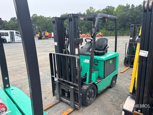 2015 Mitsubishi FBC25N2 4450 lb Electric Forklift | Ritchie Bros ...