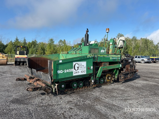 Cat BG-245B Track Asphalt Paver | Ritchie Bros. Auctioneers