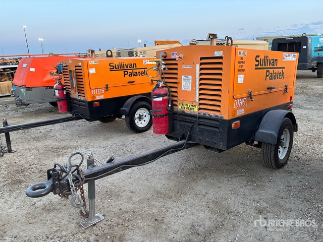 2013 Sullivan Palatek D185P2JD 185 cfm Mobile Air Compressor | Ritchie ...