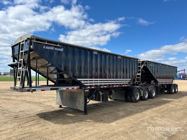 2020 Lode King 28 ft Super B-Train Lead Belly Dump Flatbed Trailer ...