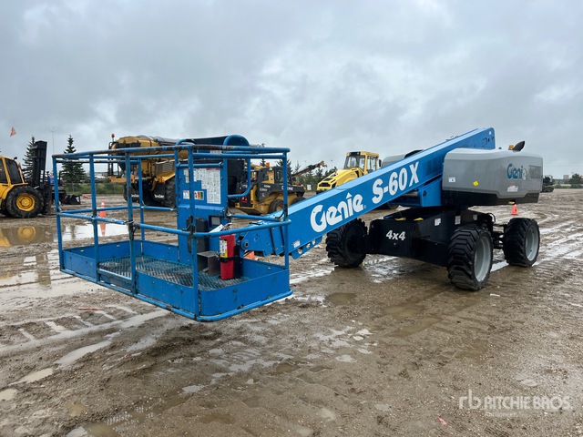 2015 Genie S-60X 4WD Diesel Telescopic Boom Lift | Ritchie Bros ...