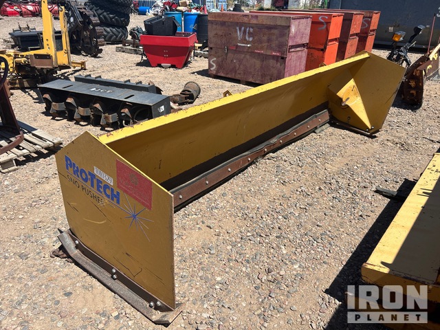 Protech 12 ft Snow Pusher - Fits Backhoe Loader in Parker, Colorado ...