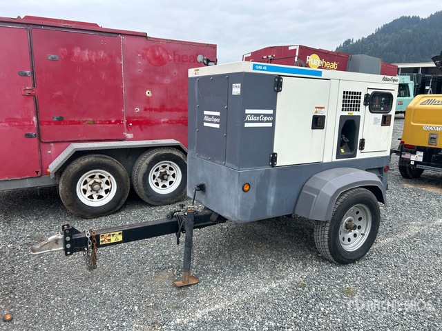 2019 Atlas Copco QAS 45 36 kW Mobile Generator Set | Ritchie Bros ...