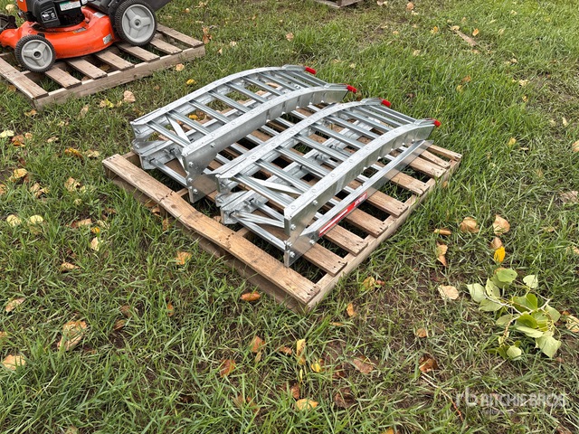 West Steel Rung Folding Arched Loading Ramps (Unused) | Ritchie Bros ...