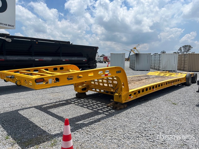 1995 Murray 50 ton 16-Wheel Expandable Axle Single Drop Cama Baja / Low ...