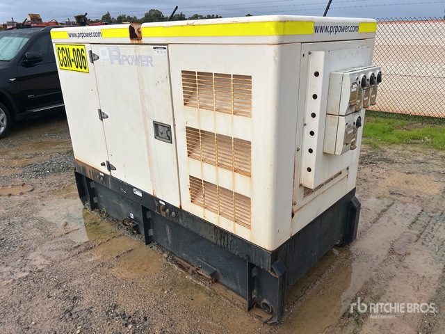2018 PR Power WPS30S-AU 33 kVA Skid-Mounted Generator Set | Ritchie ...