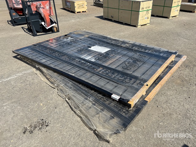StanForge MG20 20 ft Wrought Iron Bi-Parting Portail d'entrée (Unused ...