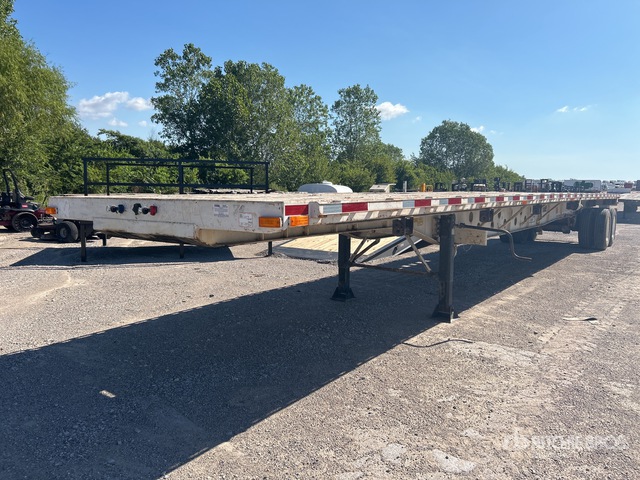 2008 Transcraft TL-2000 S2 48 ft T/A Flatbed Trailer | Ritchie Bros. Auctioneers