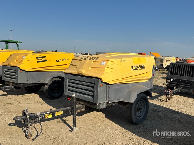 2017 Atlas Copco XAS 185 Mobile Air Compressor | Ritchie Bros. Auctioneers