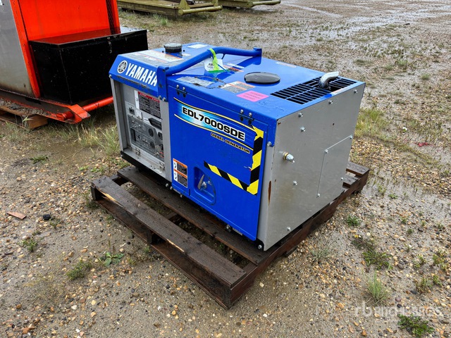 Yamaha EDL7000SDE Generator Set | Ritchie Bros. Auctioneers