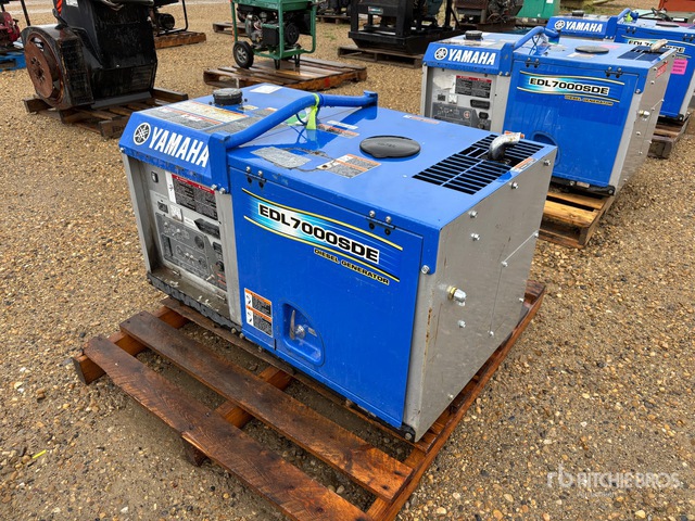 Yamaha EDL7000SDE Generator Set | Ritchie Bros. Auctioneers