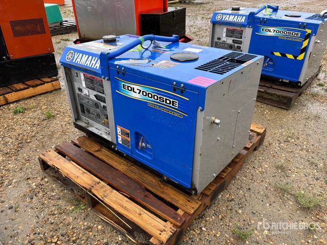 Yamaha EDL7000SDE Generator Set | Ritchie Bros. Auctioneers