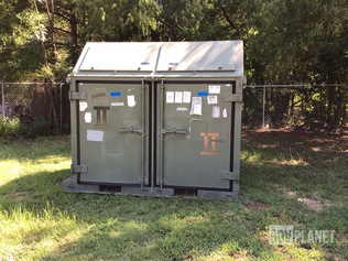Surplus AAR Mobility Systems ISU 90KCI Storage Container in Hooks ...