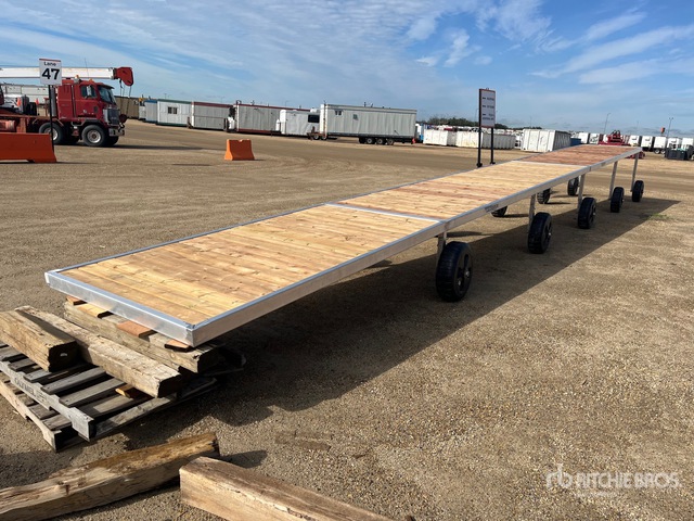 Top Docks Custom Build 50 Ft Aluminum Rolling Extension Dock (Unused ...