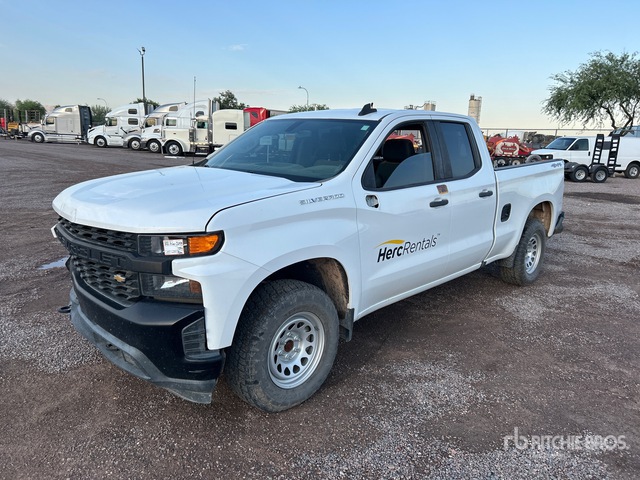 2020 Chevrolet Silverado 1500 4x4 Extended Cab Ute (Inoperable ...