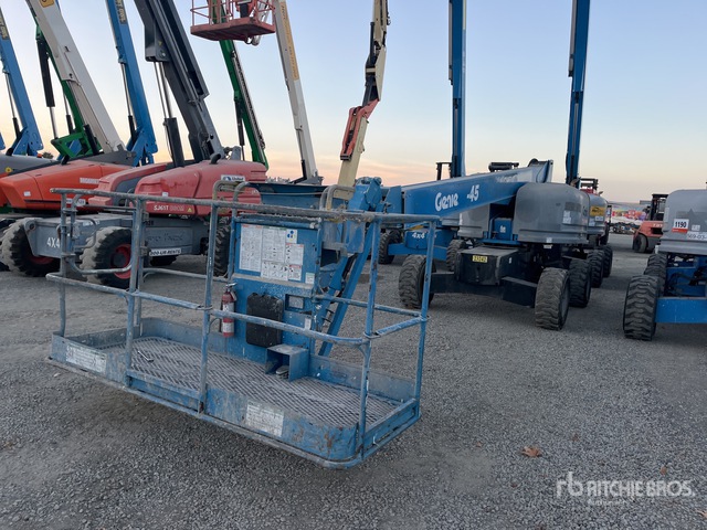 2018 Genie S45 4WD Diesel Telescopic Boom Lift | Ritchie Bros. Auctioneers