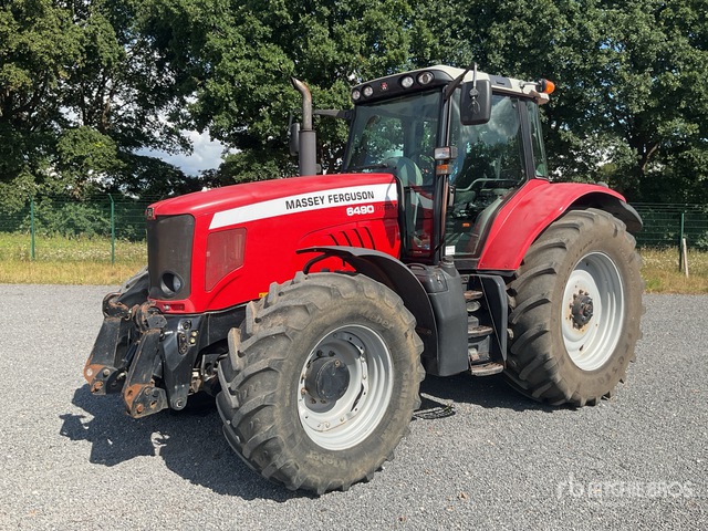 2007 Massey Ferguson 6490 Dyna-VT 4WD Tractor Agrícola | Ritchie Bros ...