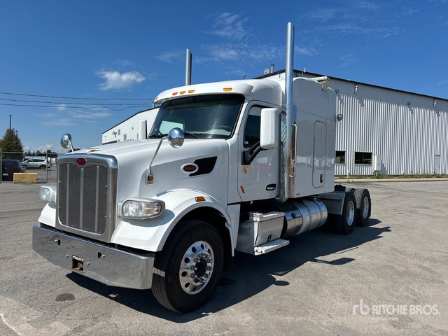 2021 Peterbilt 567 6x4 T/A Sleeper Truck Tractor | Ritchie Bros ...