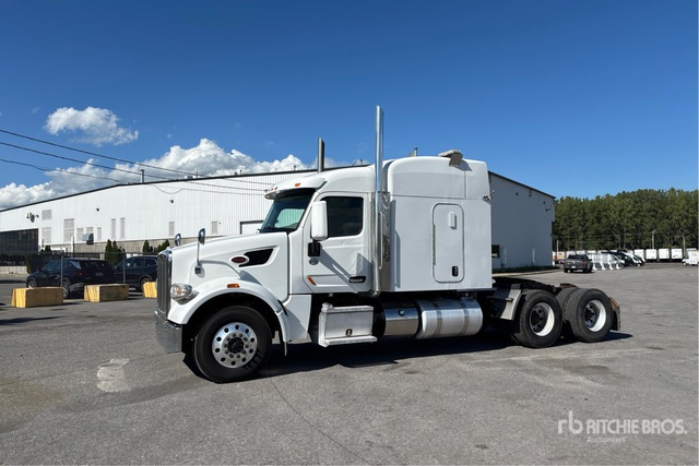 2021 Peterbilt 567 6x4 T/A Sleeper Truck Tractor | Ritchie Bros ...