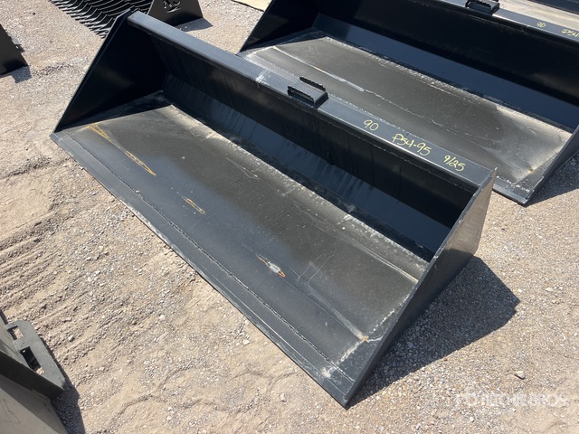 2025 Kit Containers QT-DB-S90 90 in General Purpose Skid Steer Bucket ...
