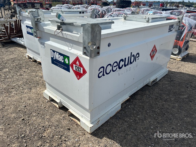 2021 DyMac ACV-2000L 1918 L Skid Mounted Steel Fuel Tank | Ritchie Bros ...