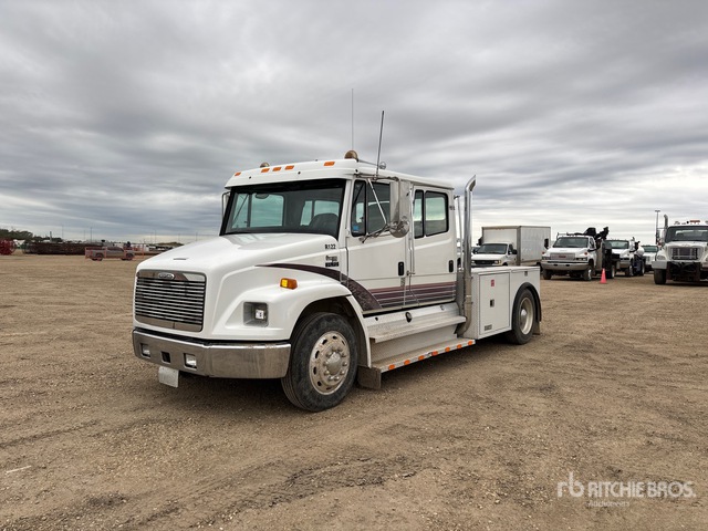 1998 Freightliner FL70 4x2 Crew Cab Versatile Hauler Truck | Ritchie ...