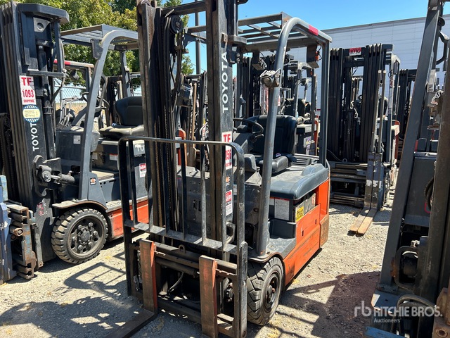 2021 Toyota 8FBE18U 3300 lb Electric Forklift | Ritchie Bros. Auctioneers